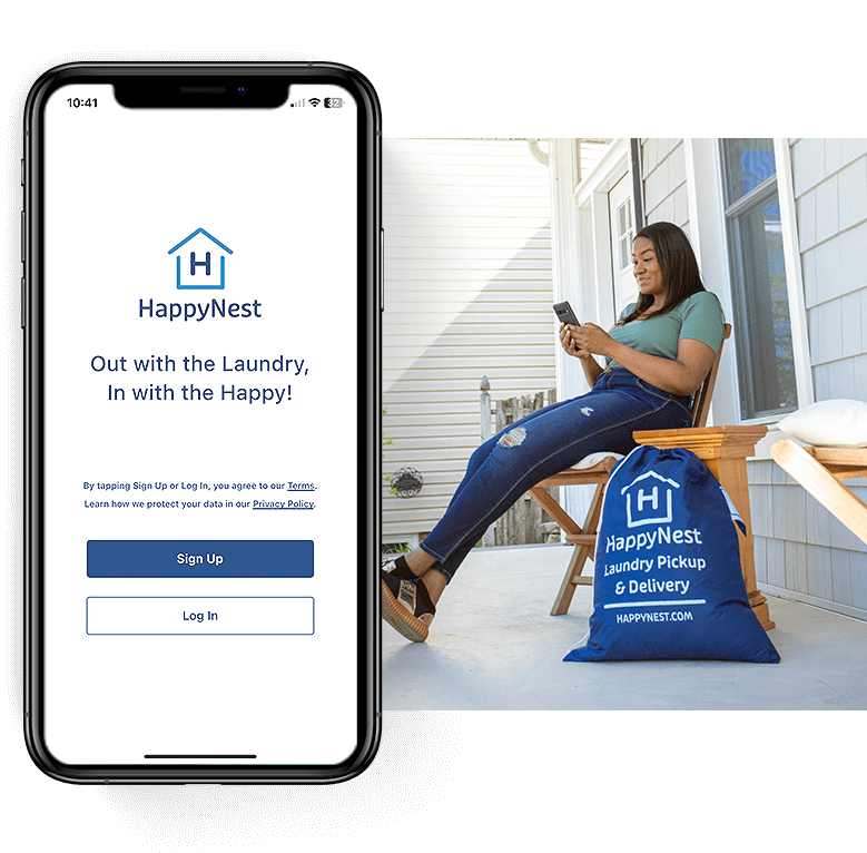 HappyNest | Wash and Fold Laundry Services